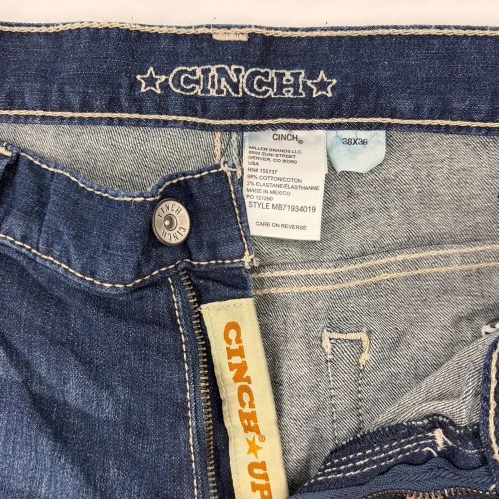 Cinch | Jeans | Cinch Jeans Mens 38x36 Carter 2 Relaxed Fit Dark Wash ...